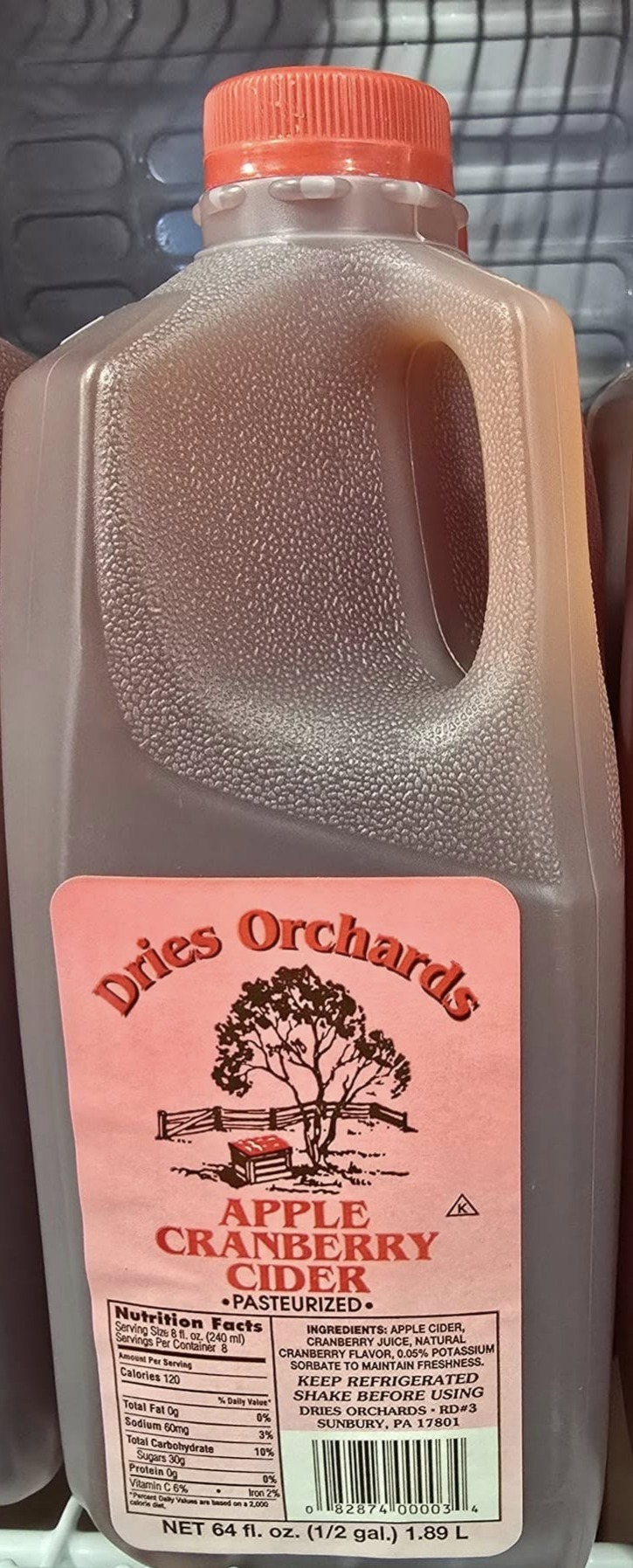 Cranberry Apple Cider – Dries Orchards Inc.